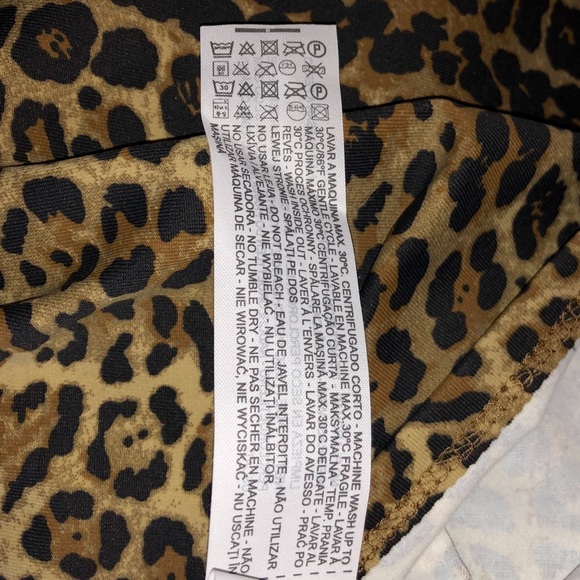 Zara Collections | Tops | Zara Leopard Print Fitted Top M Nwt | Poshmark
